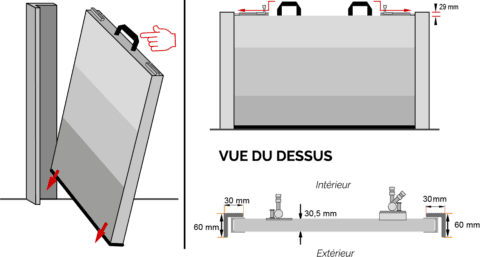 Batardeau CLICK - SEDIPEC