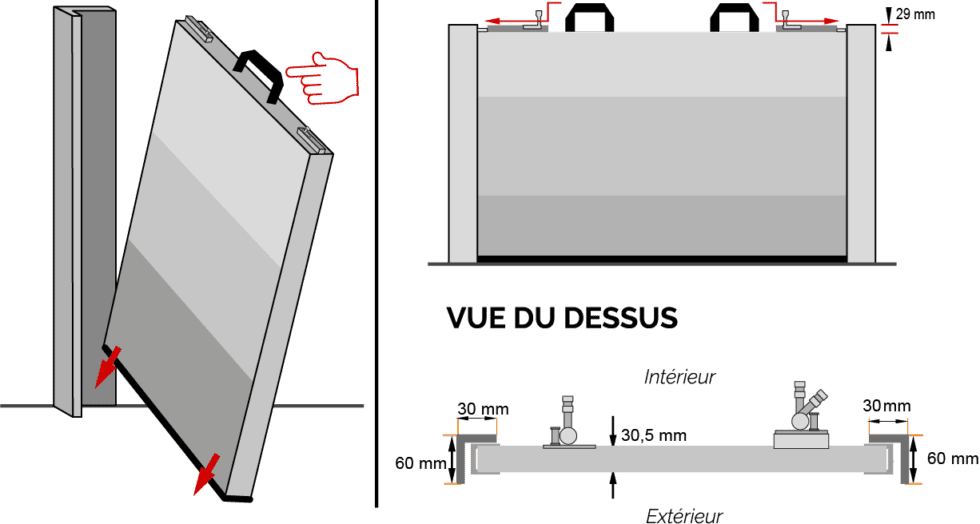Batardeau CLICK - SEDIPEC